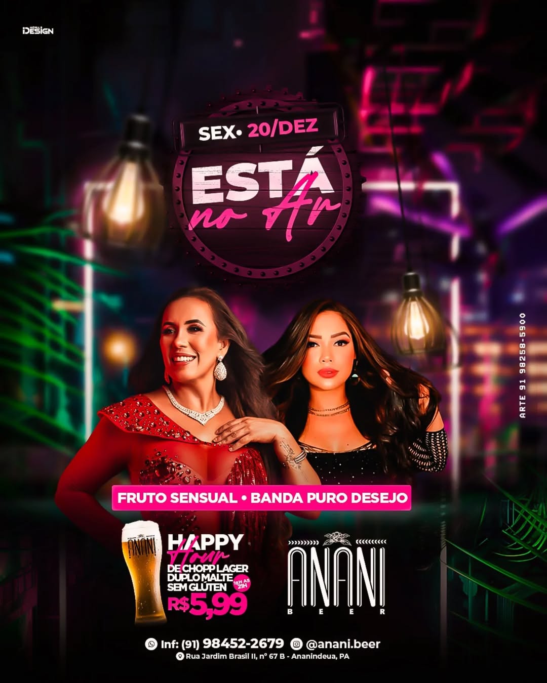 Palco Belém | Eventos | Show | Fruto sensual e Banda Puro Desejo no ...