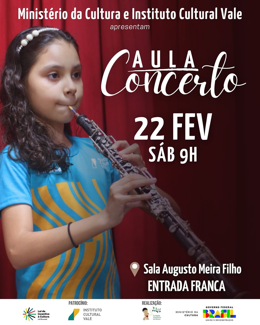 Palco Belém | Eventos | Aula Concerto de 2025 da Fundação Amazônica de ...