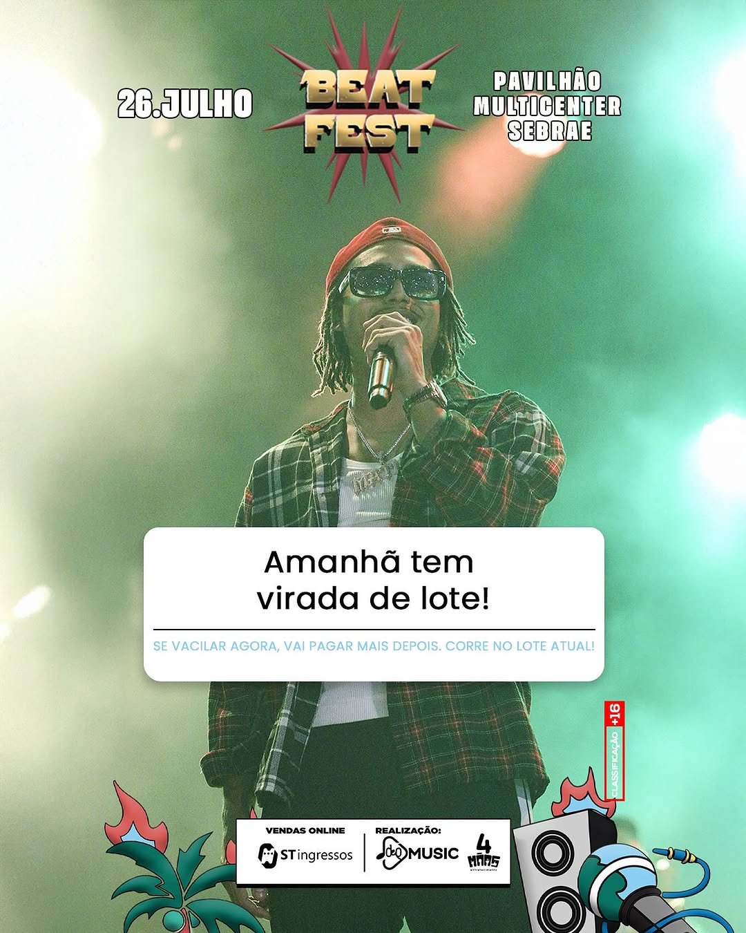 Palco Belém | Eventos | Beat Fest no Pavilhão Multicenter Sebrae 2025