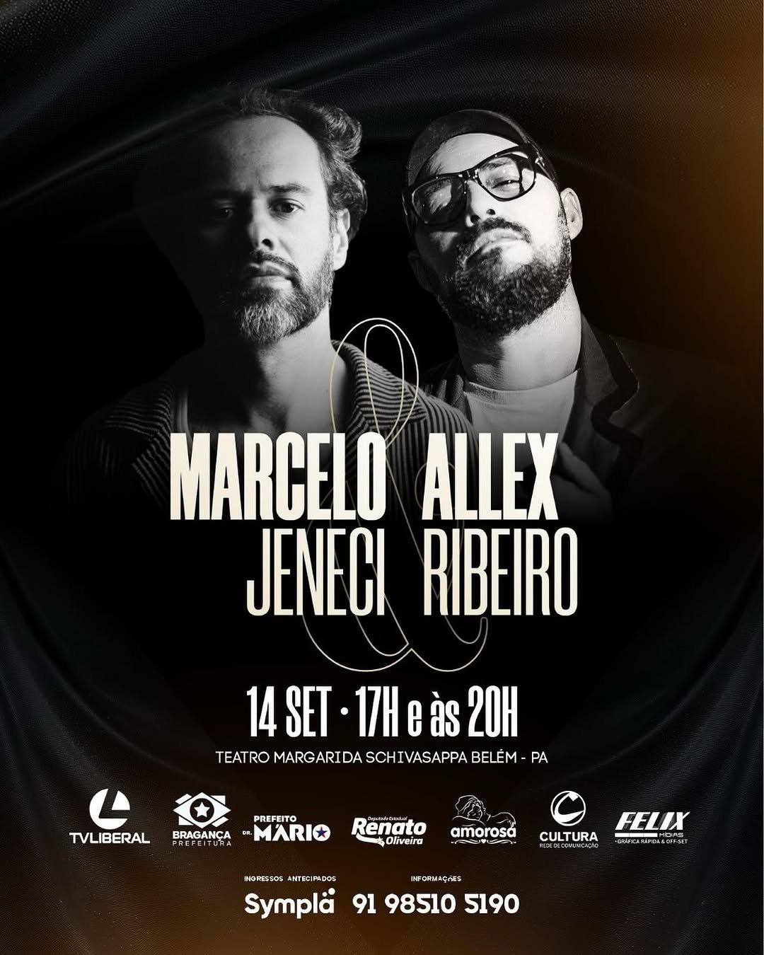 Palco Belém | Eventos | Marcelo Jeneci & Allex Ribeiro em Belém no ...