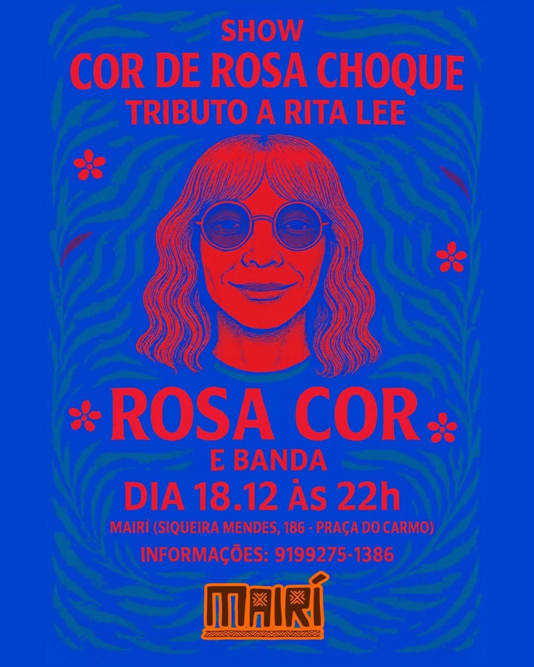 Palco Belém | Eventos | Show Cor de Rosa Choque – Tributo a Rita Lee em ...