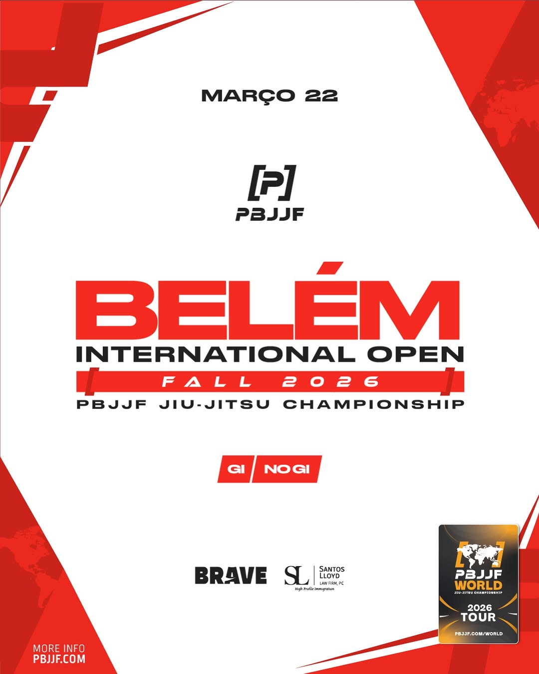 Palco Belém | Eventos | Belém International Open PBJJF Jiu-Jitsu ...