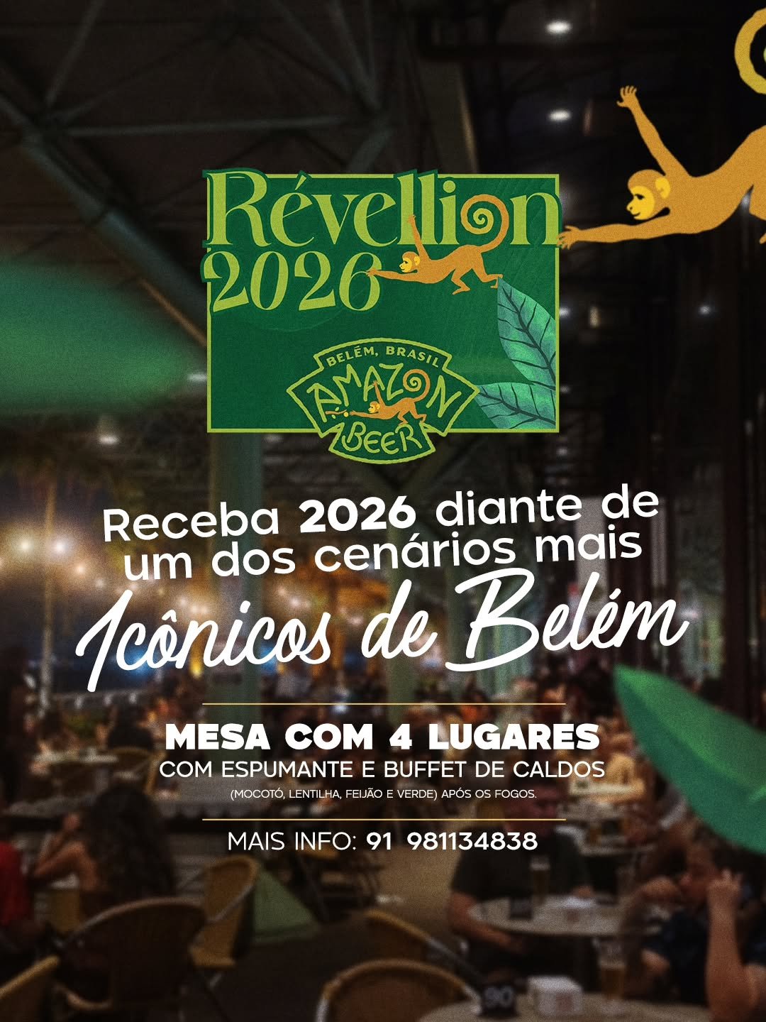 Palco Belém | Eventos | Réveillon 2026 Amazon Beer em Belém