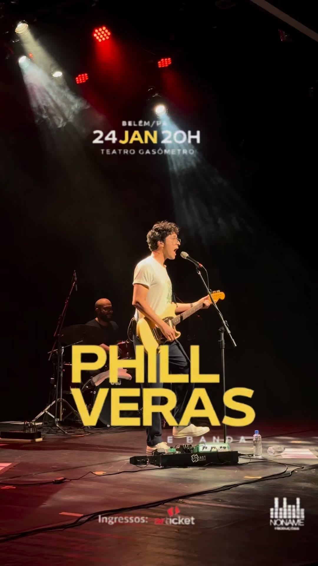 Palco Belém | Eventos | Phill Veras em Belém no Teatro Estação ...