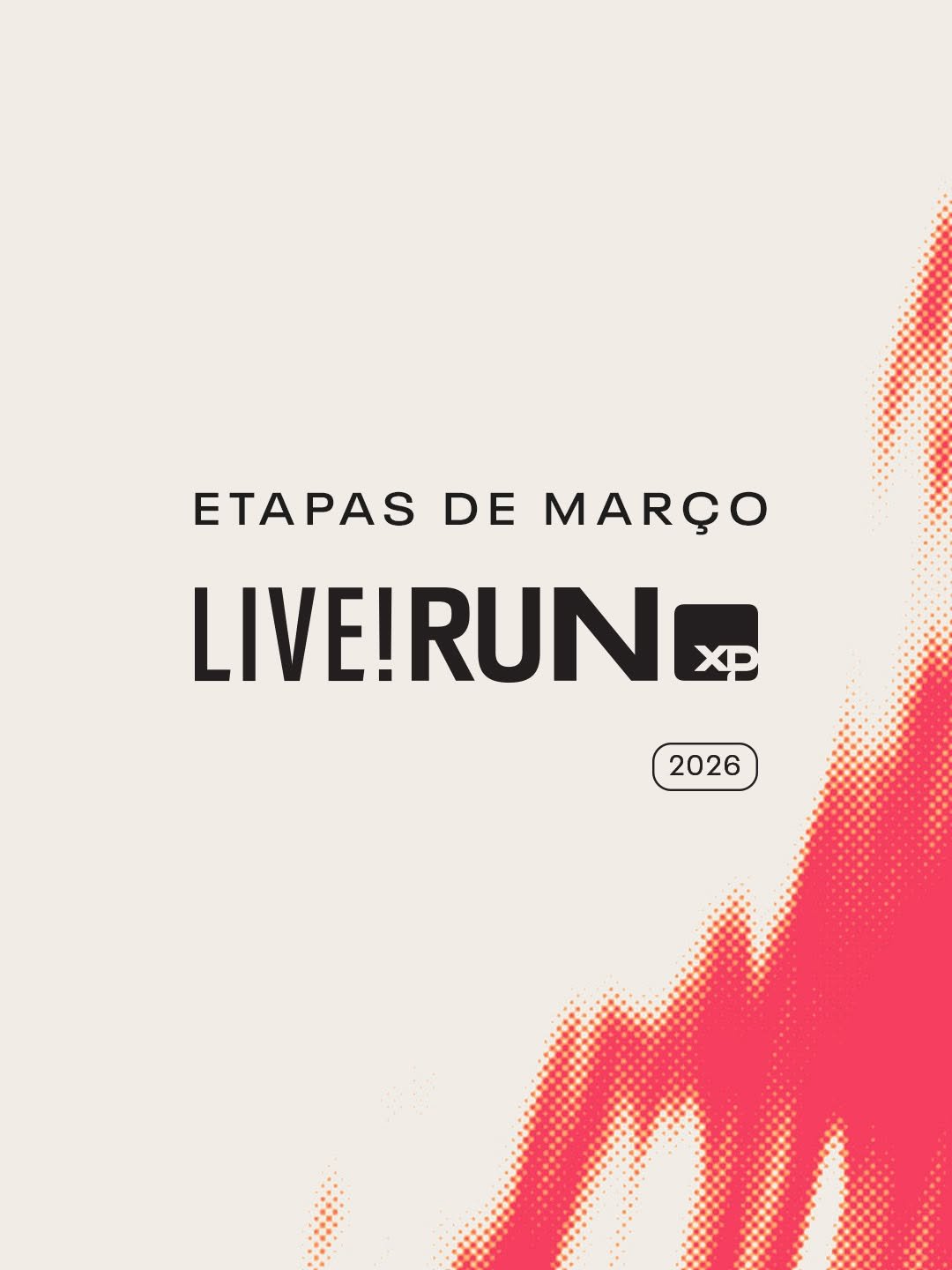 Palco Belém | Eventos | Live!Run XP - Etapas de Março 2026