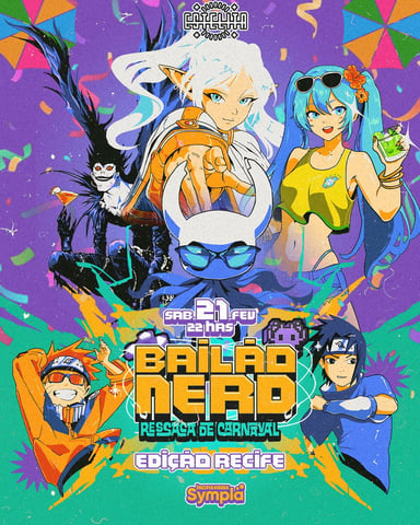 Palco Belém | Eventos | Bailão Nerd Ressaca de Carnaval - Edição Recife ...