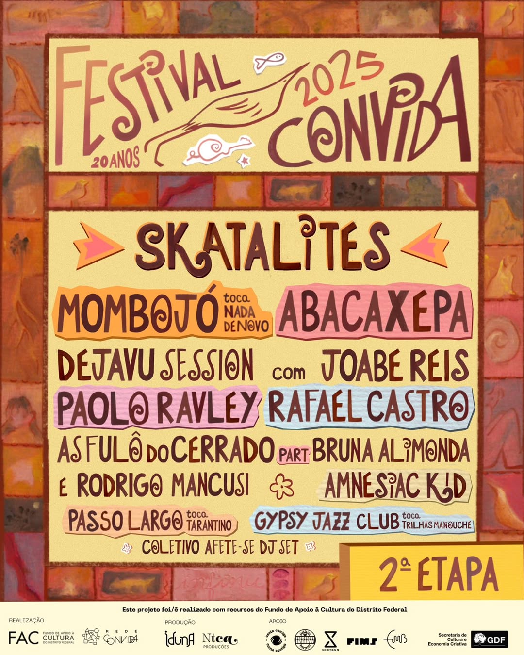 Palco Belém | Eventos | Festival Convida 2025 - 20 Anos