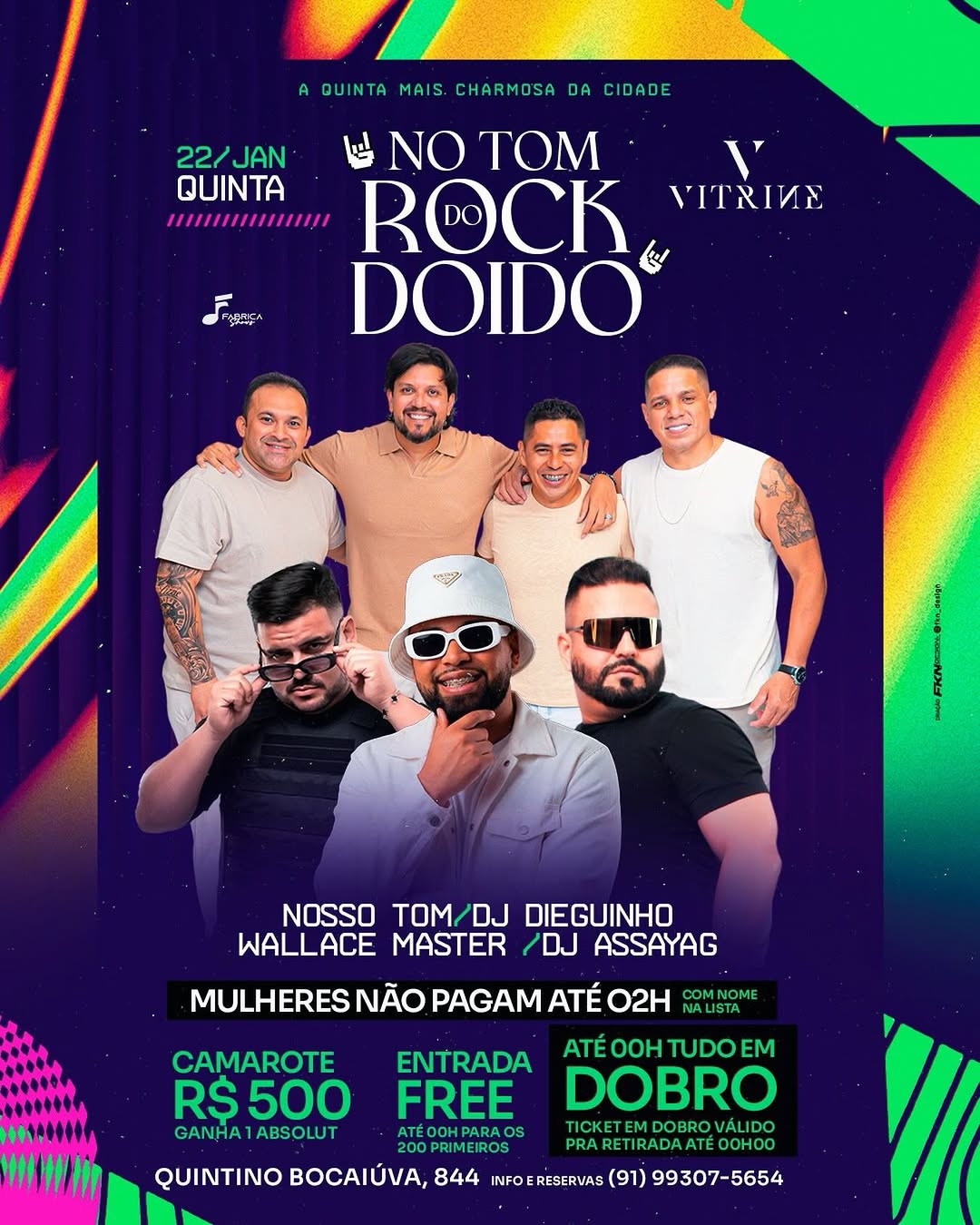 Palco Belém | Eventos | No Tom do Rock Doido
